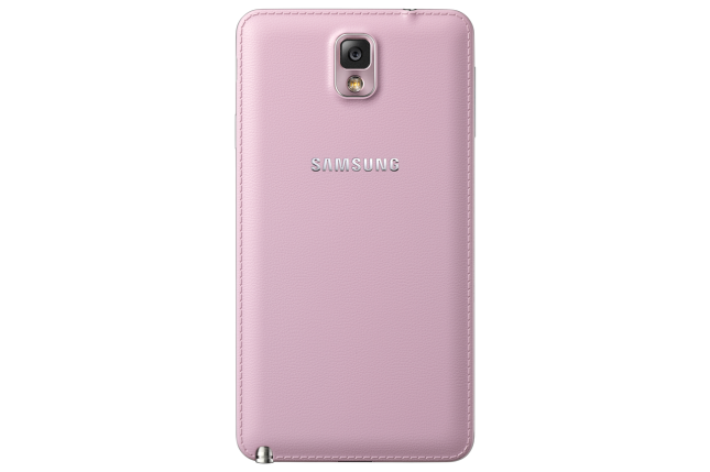 Samsung Galaxy Note 3 bald auch in Pink