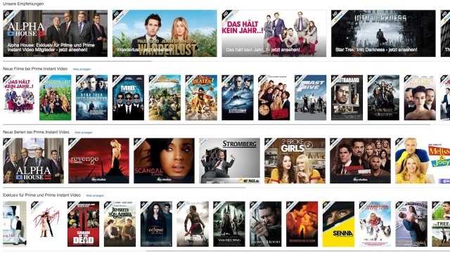 Amazon Prime Instant Video im Praxistest