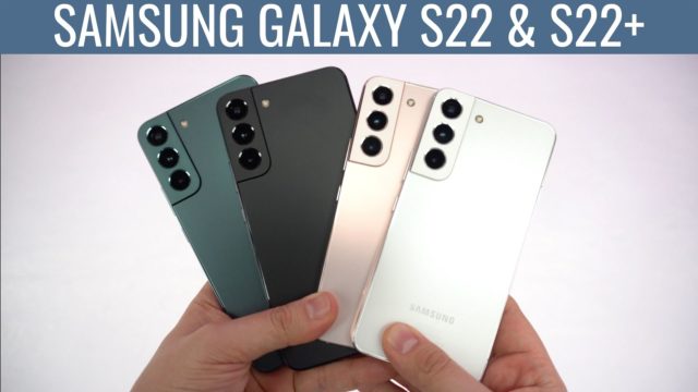 Samsung Galaxy S22 & Galaxy S22+ vorgestellt (mit Hands-on Video)