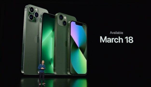 Apple iPhone 13 und iPhone 13 Pro in Grün vorgestellt